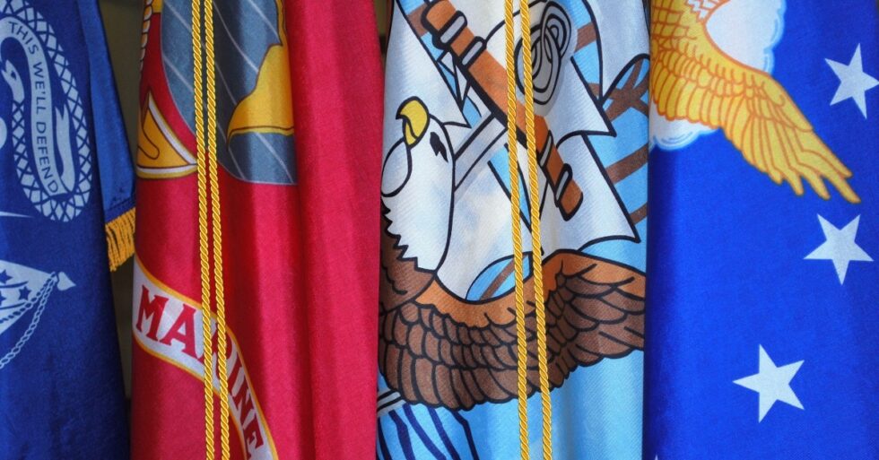 How to Display Your Military Branch Flag - ND Flagpole Guy